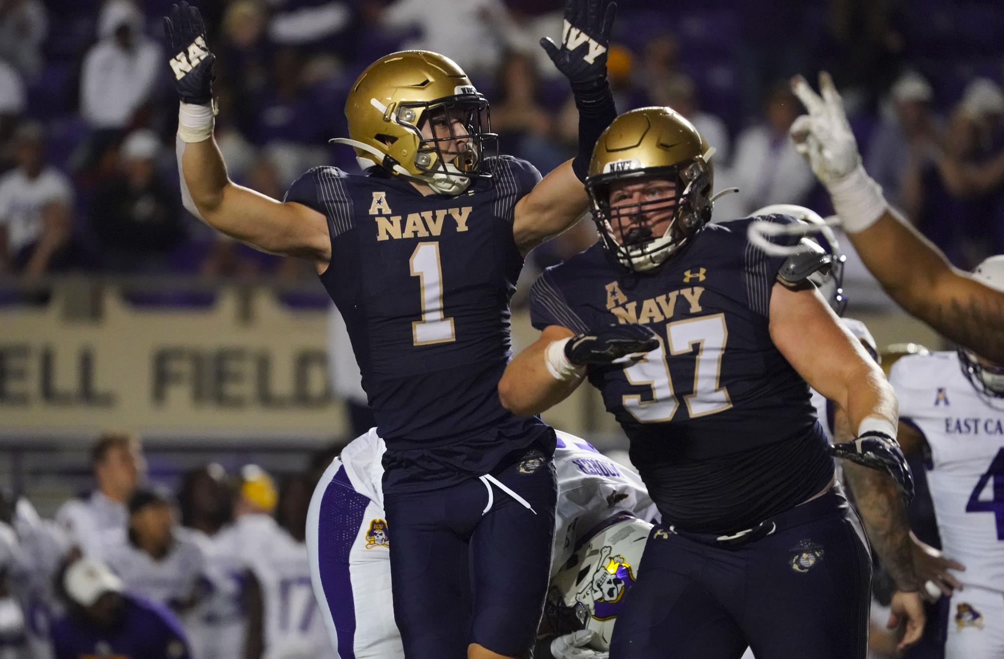 Navy Stuns East Carolina In Double Overtime - Naval Academy Athletics