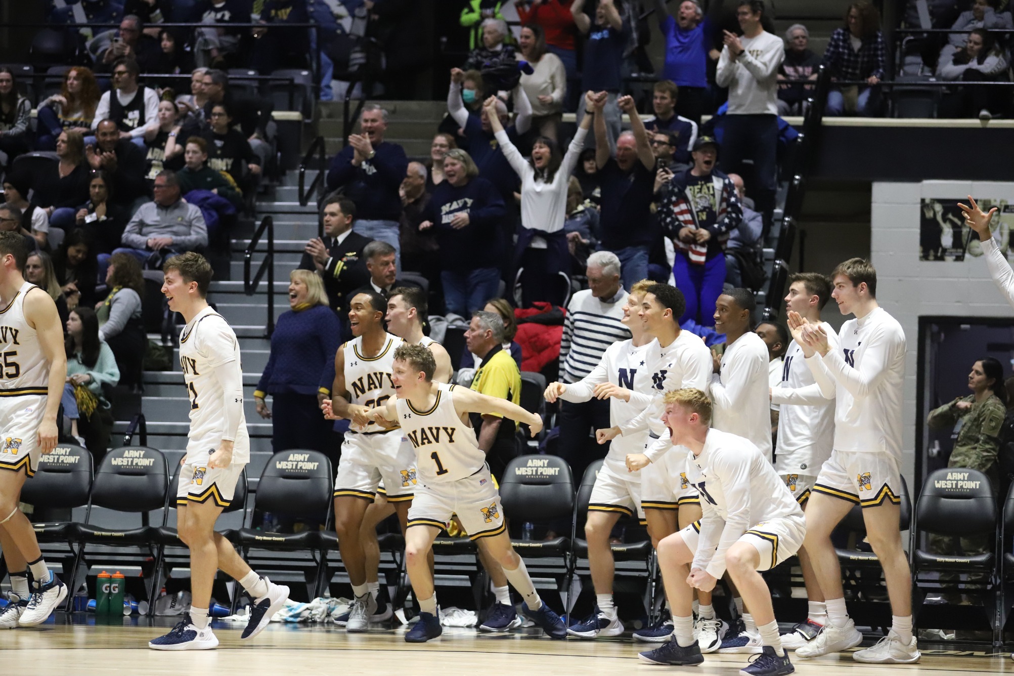 Second-Half Surge Carries Navy Past Army - Naval Academy Athletics