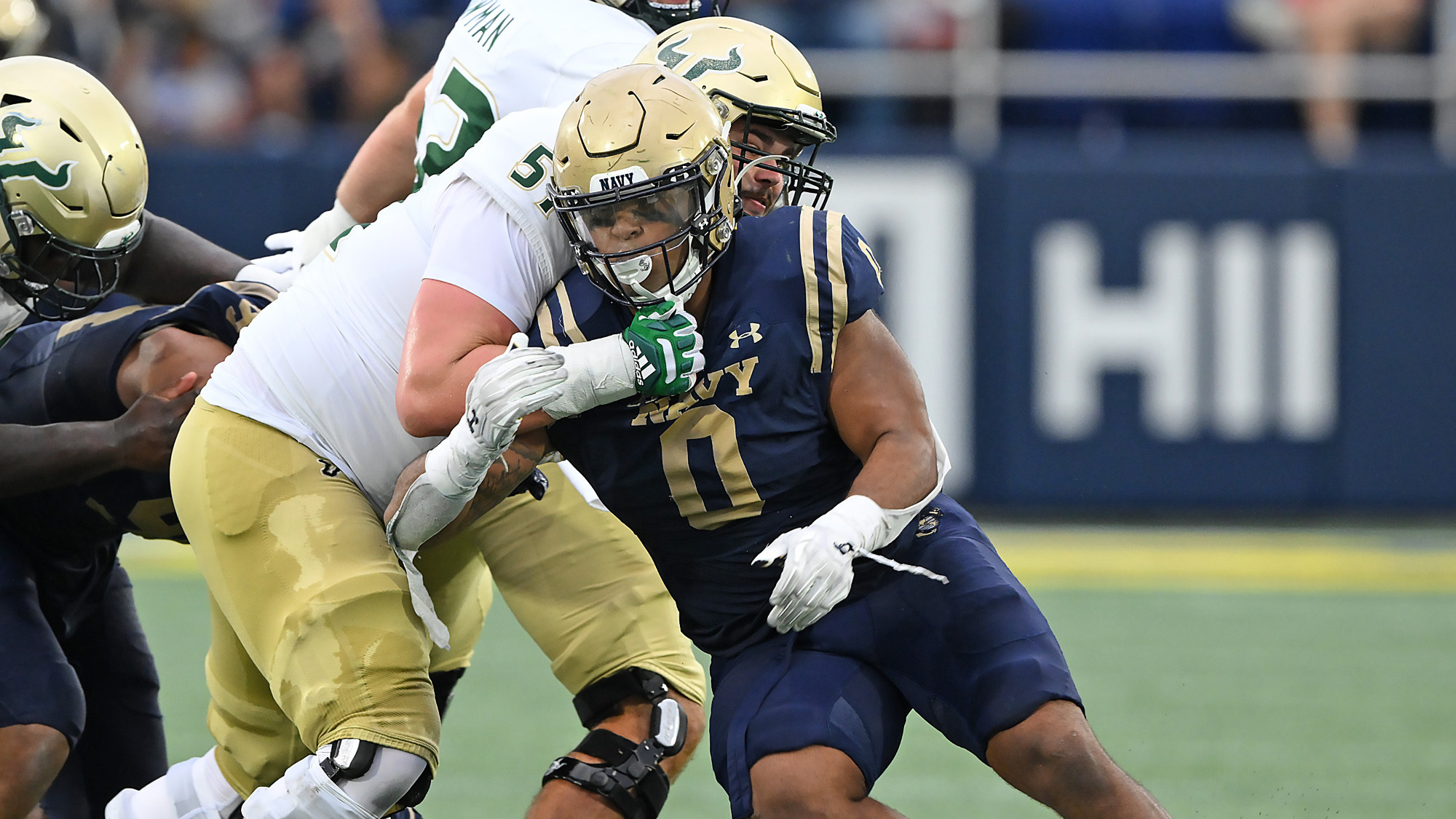 Donald Berniard Jr. - Football - Naval Academy Athletics