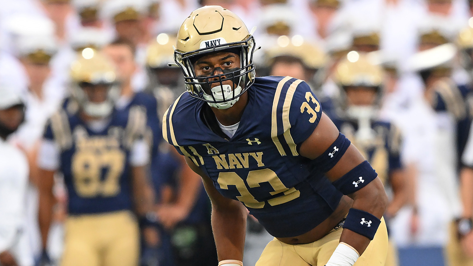 Jordan Sanders - Football - Naval Academy Athletics