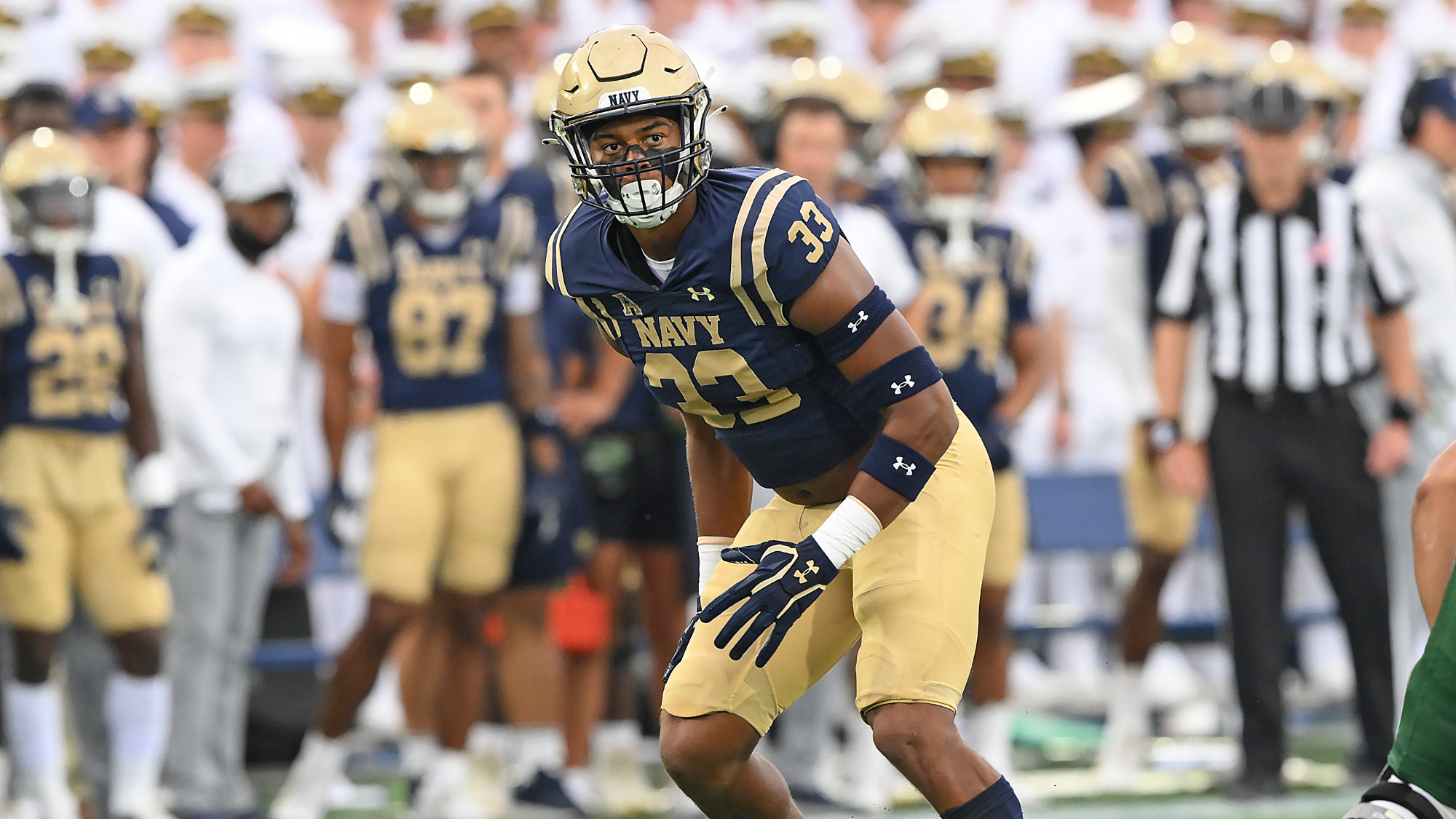 Jordan Sanders - Football - Naval Academy Athletics