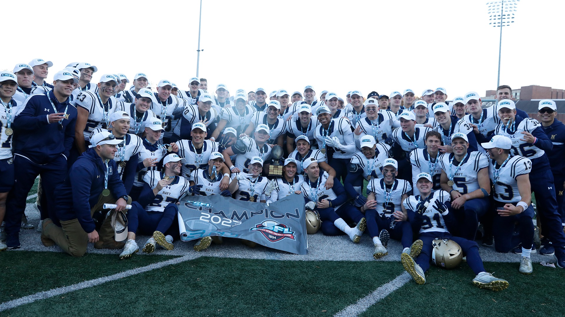 Sprint Wins Third Straight CSFL Championship with 28-23 Victory Over Army - Naval Academy Athletics