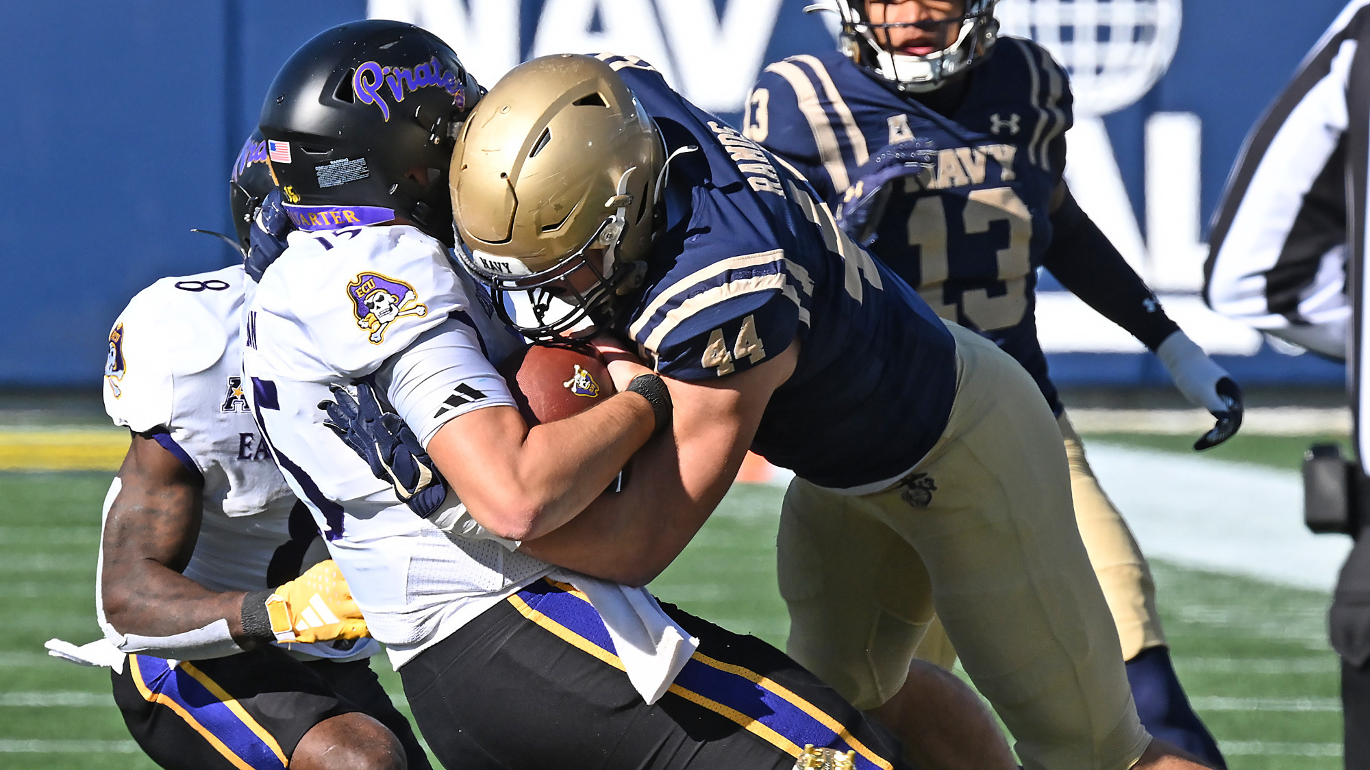 Navy Linebacker Colin Ramos Named one of 42 Candidates for the Lott ...