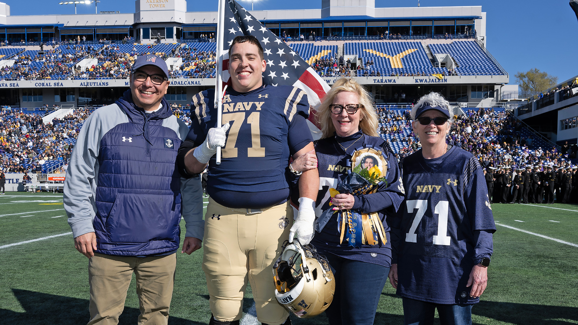 Joshua Pena - Football - Naval Academy Athletics