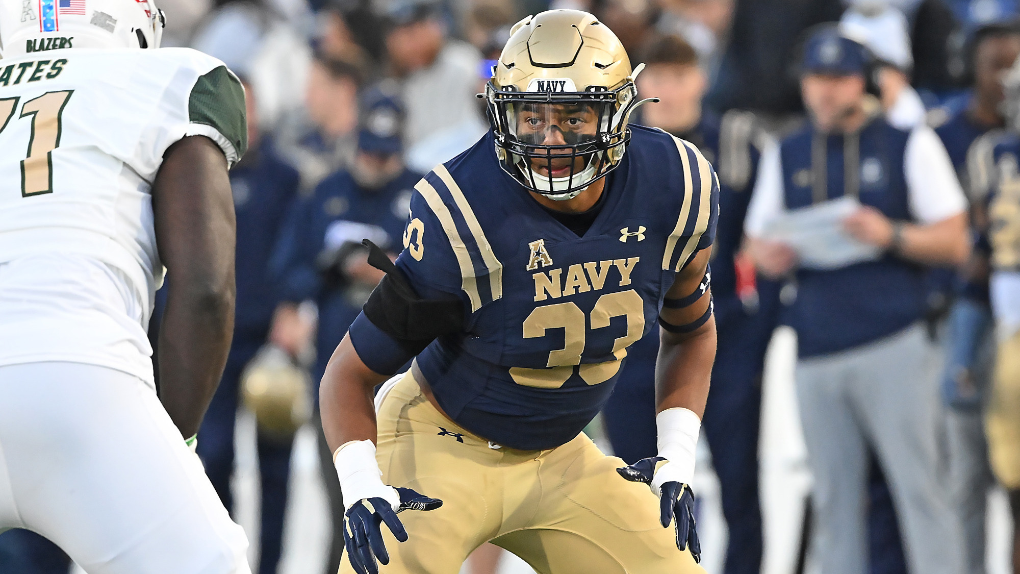 Jordan Sanders - Football - Naval Academy Athletics