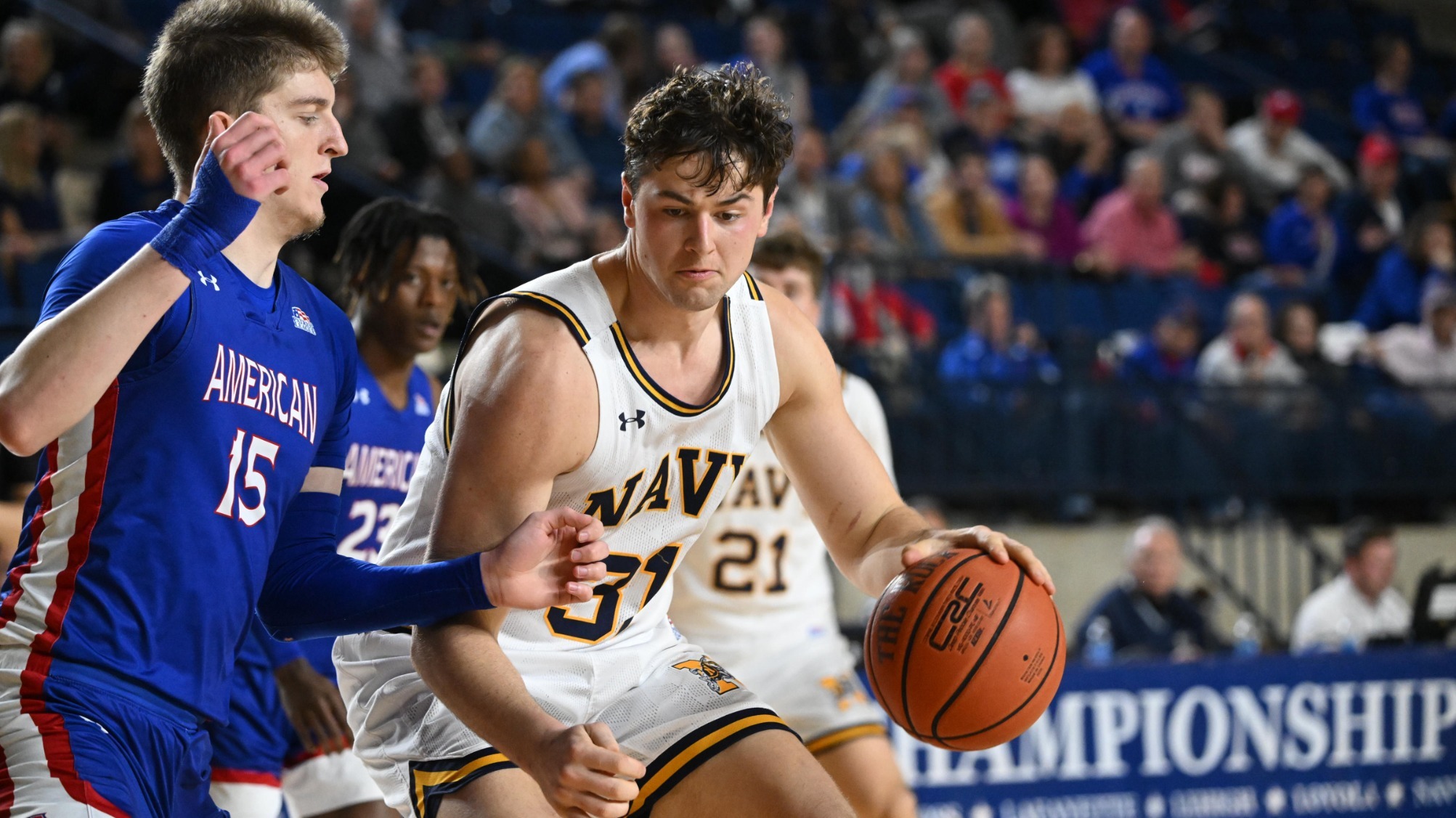 Offense Out of Rhythm in Tournament Loss by Mids to Eagles - Naval ...