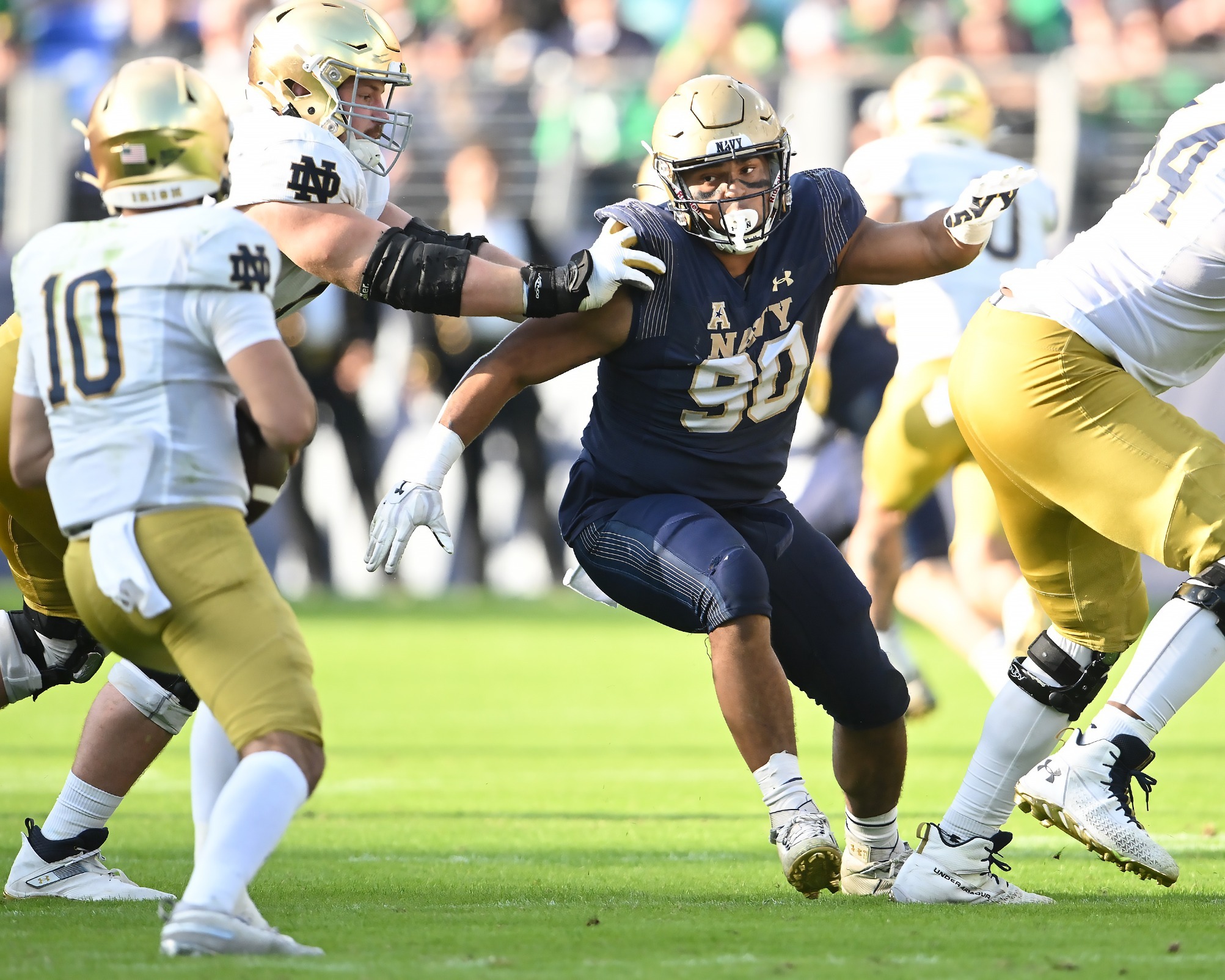 Donald Berniard Jr. - Football - Naval Academy Athletics