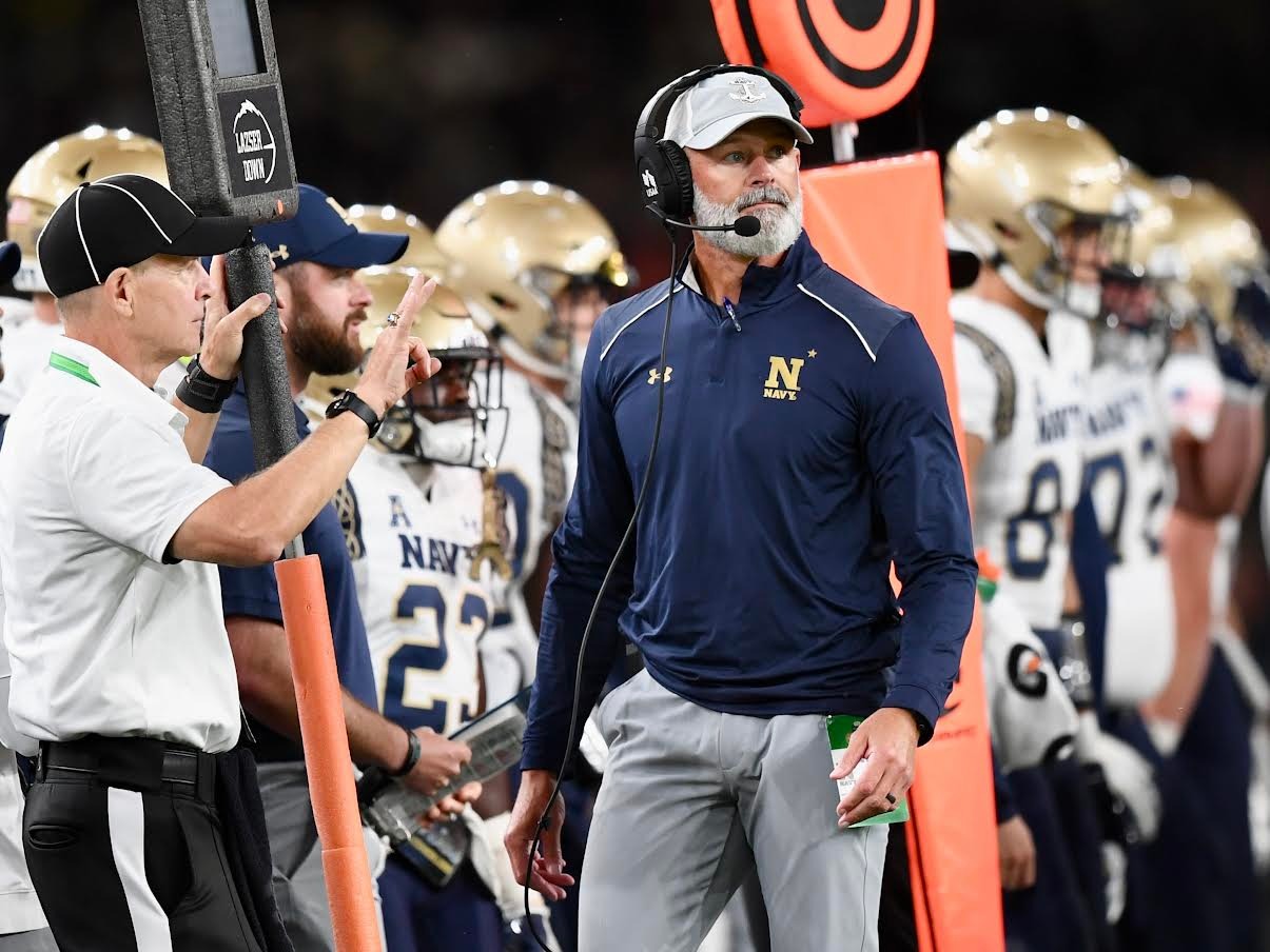 Navy Head Football Coach Brian Newberry's Monday Media Zoom - Naval ...