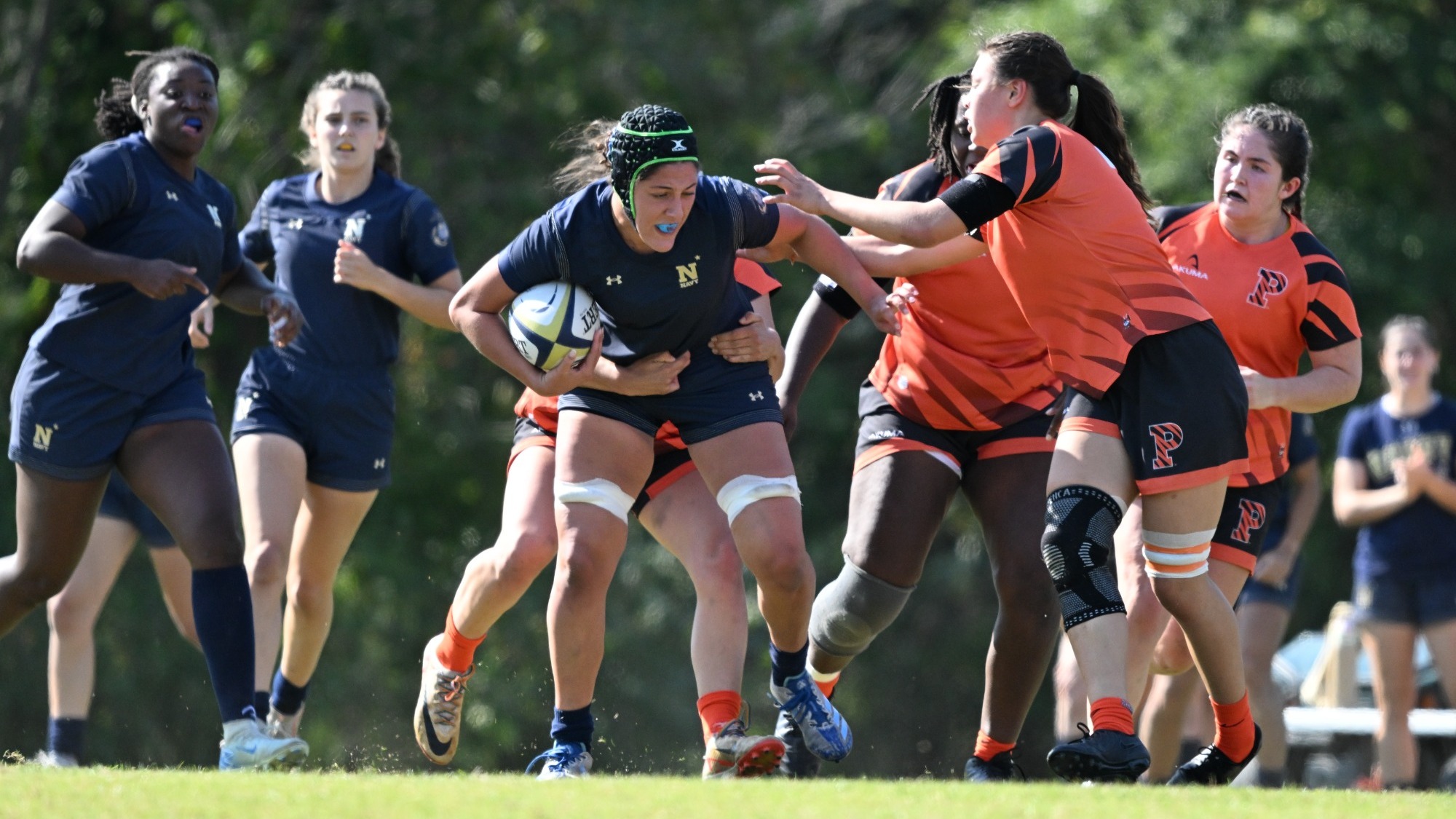 Women’s Rugby Falls on the Road to Sacred Heart - Naval Academy Athletics