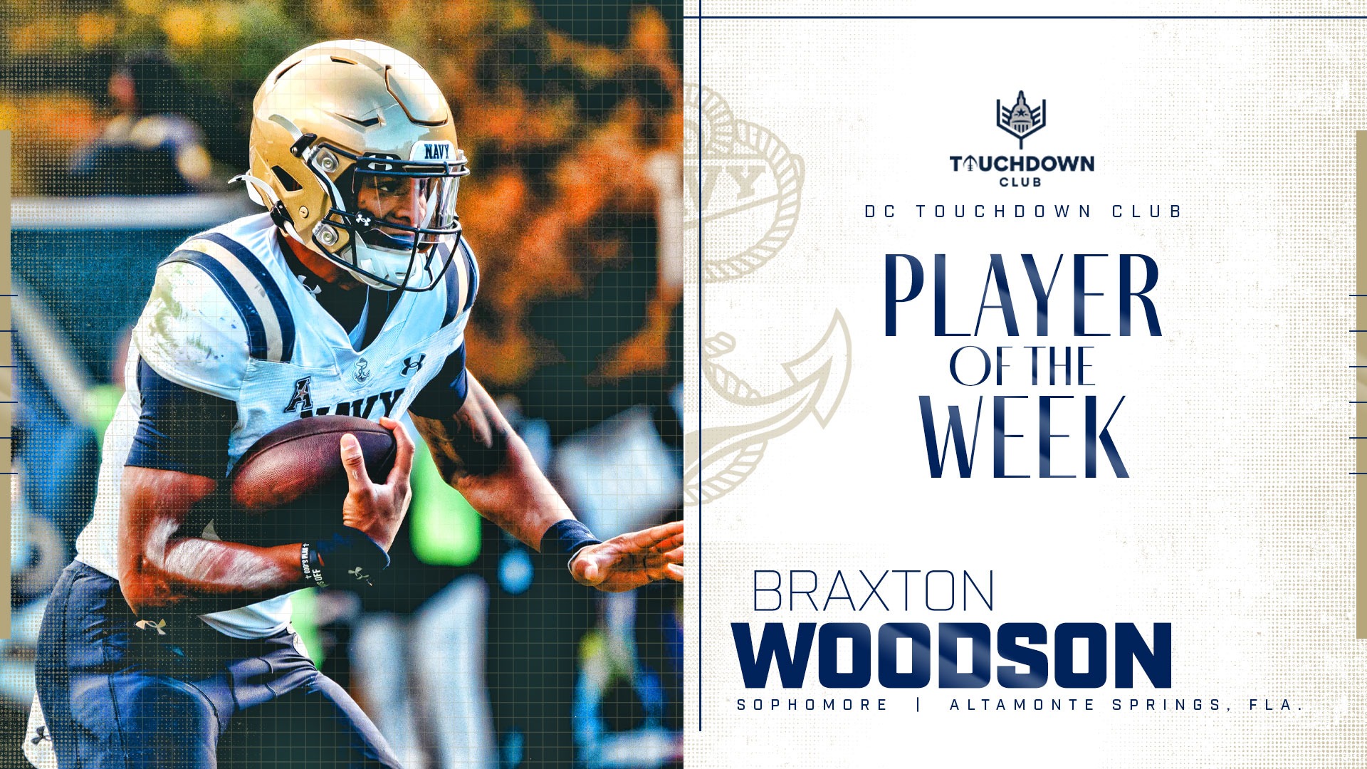 Sophomore quarterback Braxton Woodson and offensive coordinator Drew Cronic wrap up the ECU ...