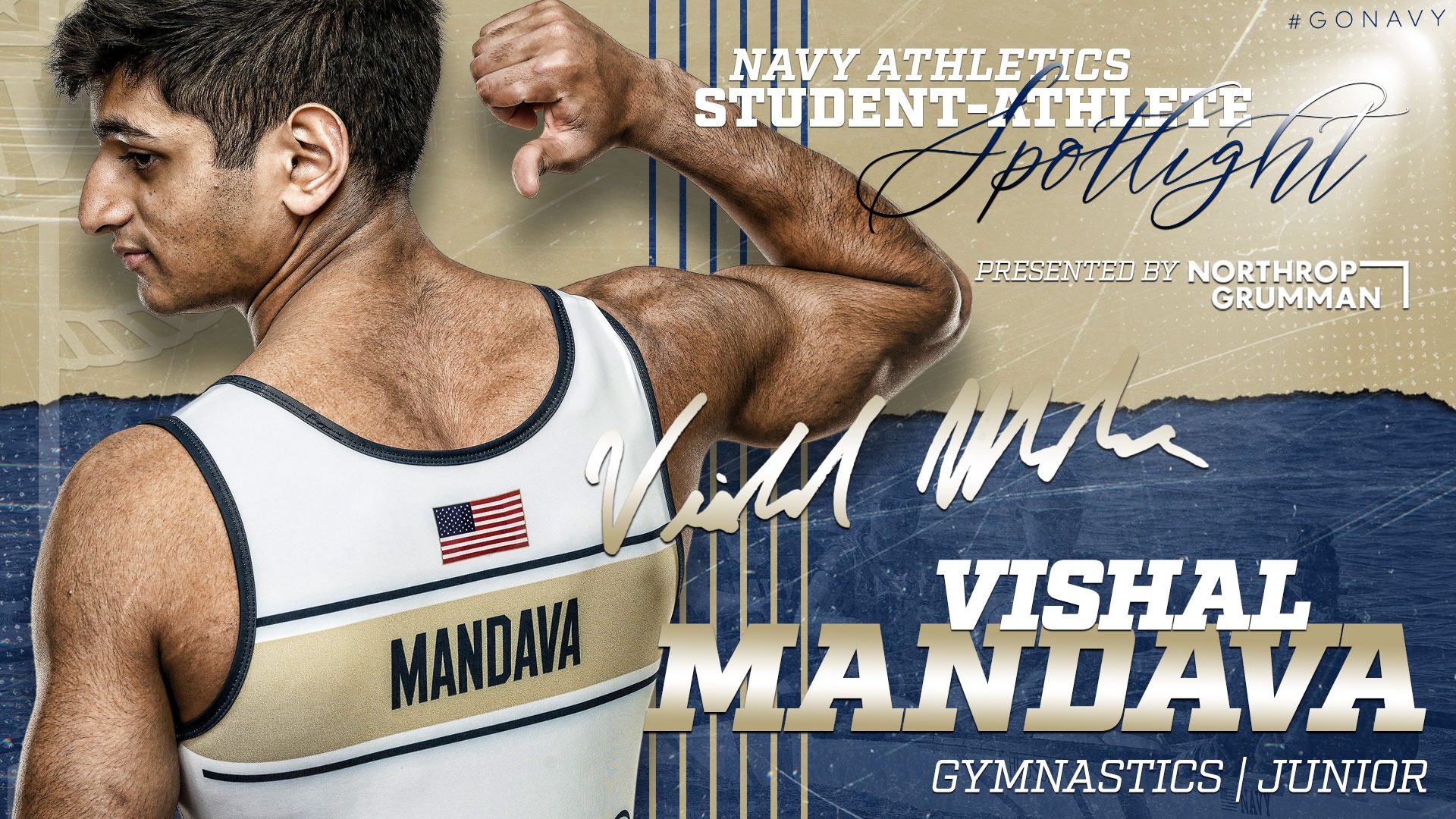 Student-Athlete Spotlight: Vishal Mandava - Naval Academy Athletics