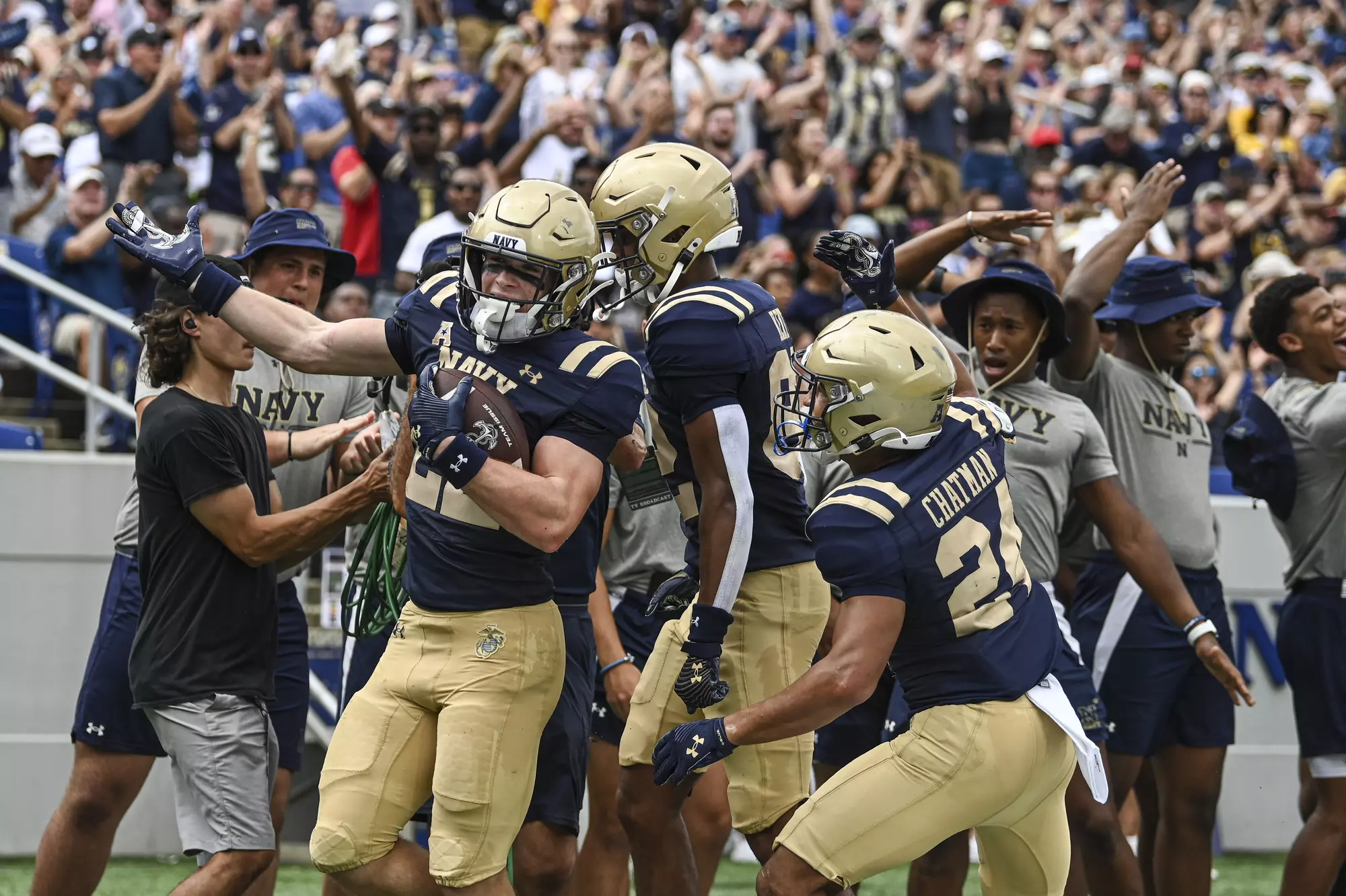 Navy Football Monday Media Zooms with Ricky Brown and Luke Pirris ...