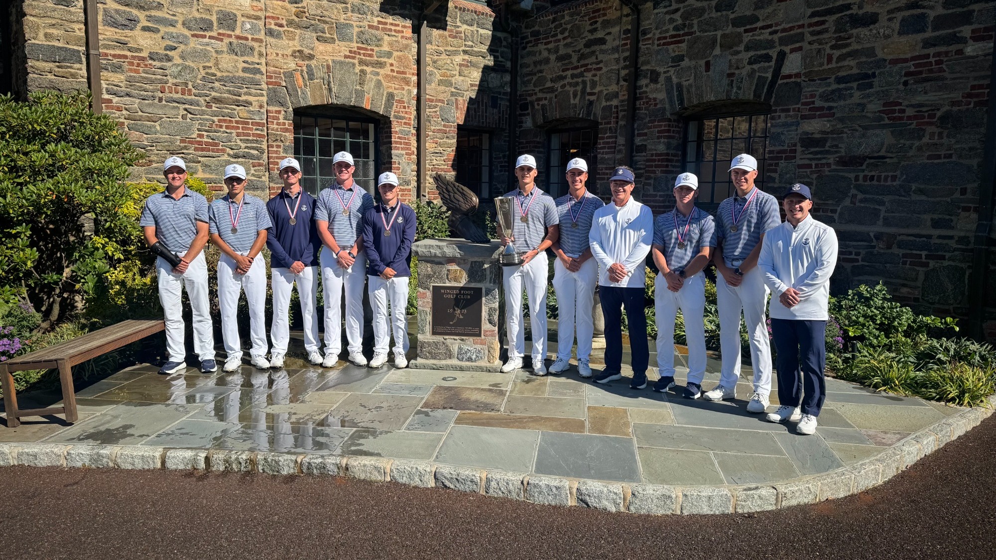 Navy Heads to Famed Winged Foot Golf Club for CIC Cup - Naval Academy ...