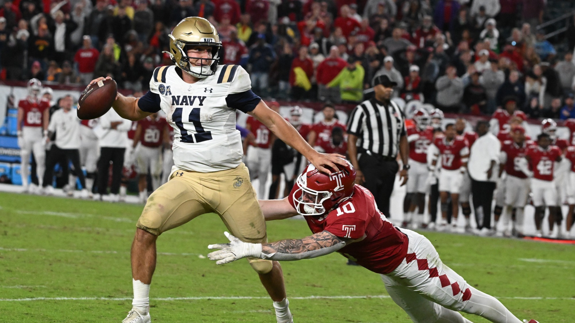 NAVY QUARTERBACK BLAKE HORVATH NAMED DC TOUCHDOWN CLUB COLLEGE PLAYER ...