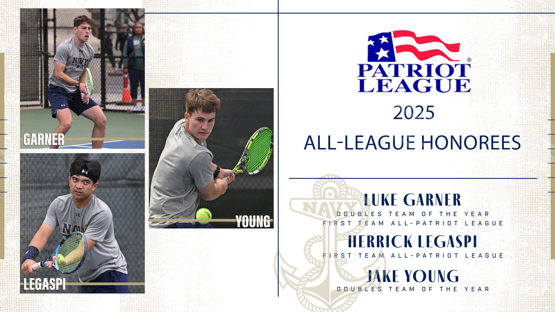 Etterbeek to Captain Navy Men’s Tennis Team - Naval Academy Athletics