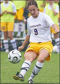 Rachel Cushman - 2008 - Women's Soccer - Nazareth University Athletics
