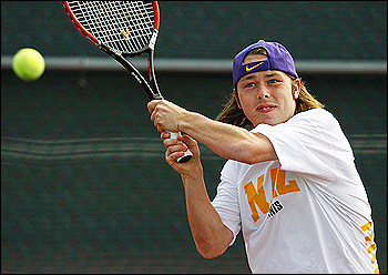 Adam Landry - 2010-2011 - Men's Tennis - Nazareth University Athletics