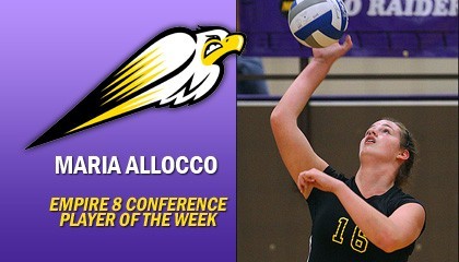 Maria Allocco - 2014 - Women's Volleyball - Nazareth University Athletics