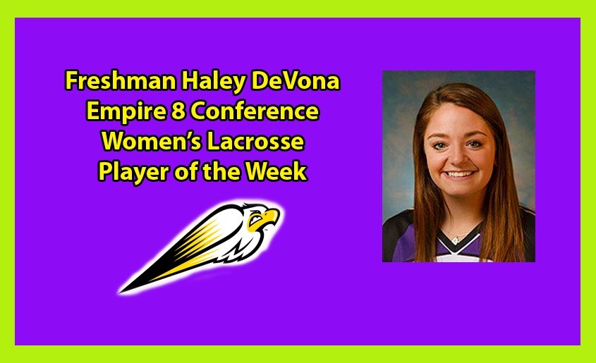 Haley DeVona - 2018 - Women's Lacrosse - Nazareth University Athletics