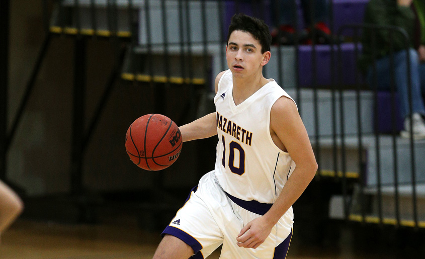 Men's basketball holds off RIT, 77-67 - Nazareth University Athletics