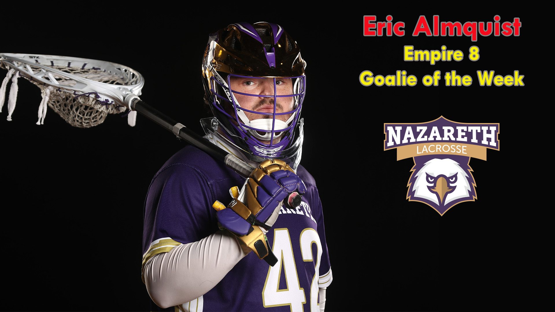 Eric Almquist - 2023 - Men's Lacrosse - Nazareth University Athletics