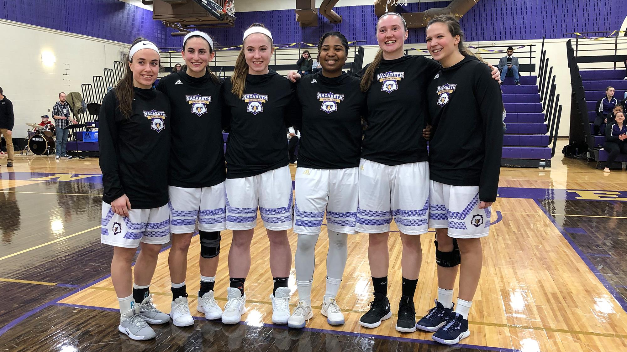 Golden Flyers down Alfred on Senior Night, 58-37 - Nazareth University ...