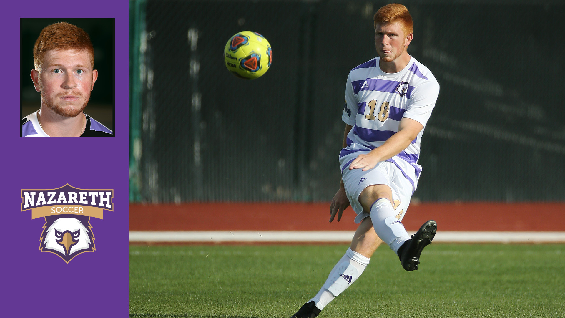 Connor Mann - 2019 - Men's Soccer - Nazareth University Athletics