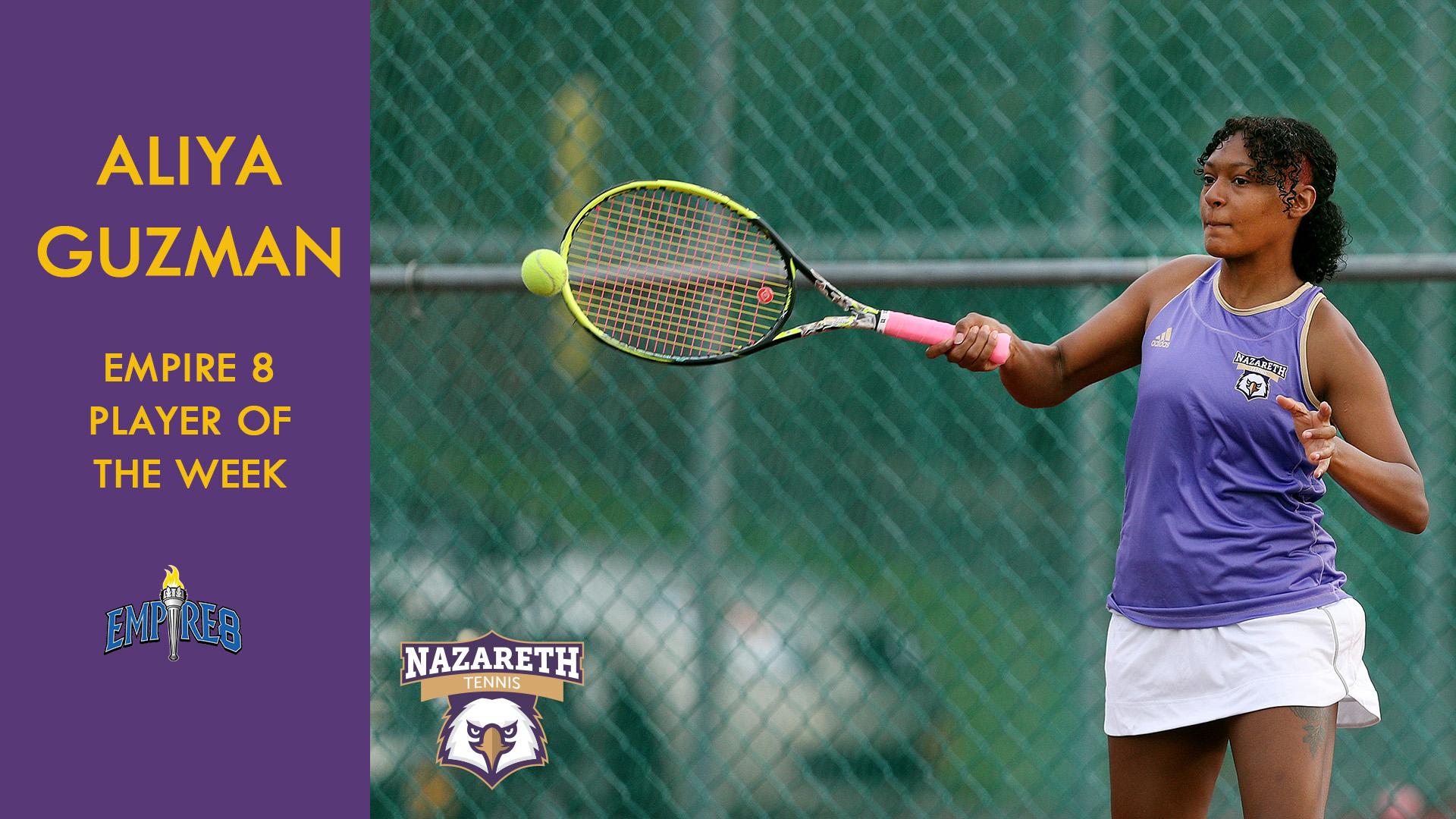 Aliya Guzman - 2022-23 - Women's Tennis - Nazareth University Athletics