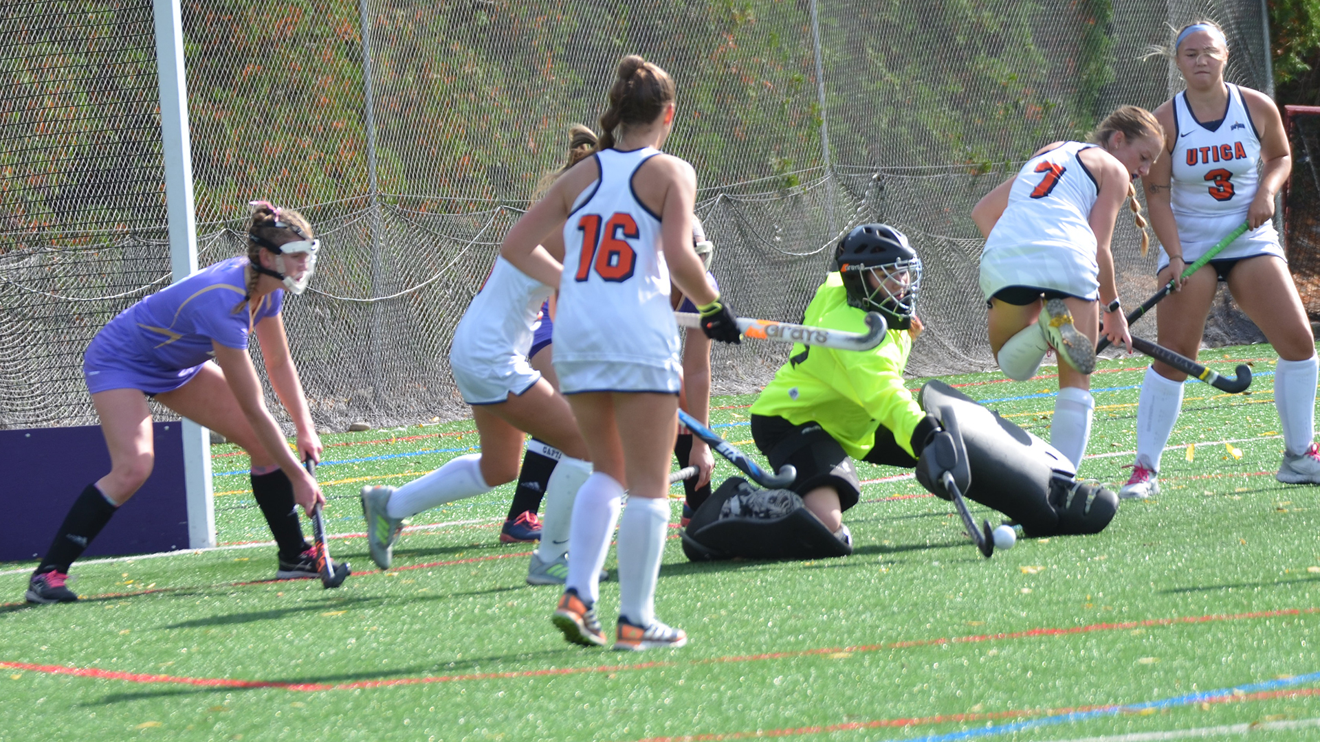 Field Hockey Drops a Tight 1-0 Game to Utica - Nazareth University ...