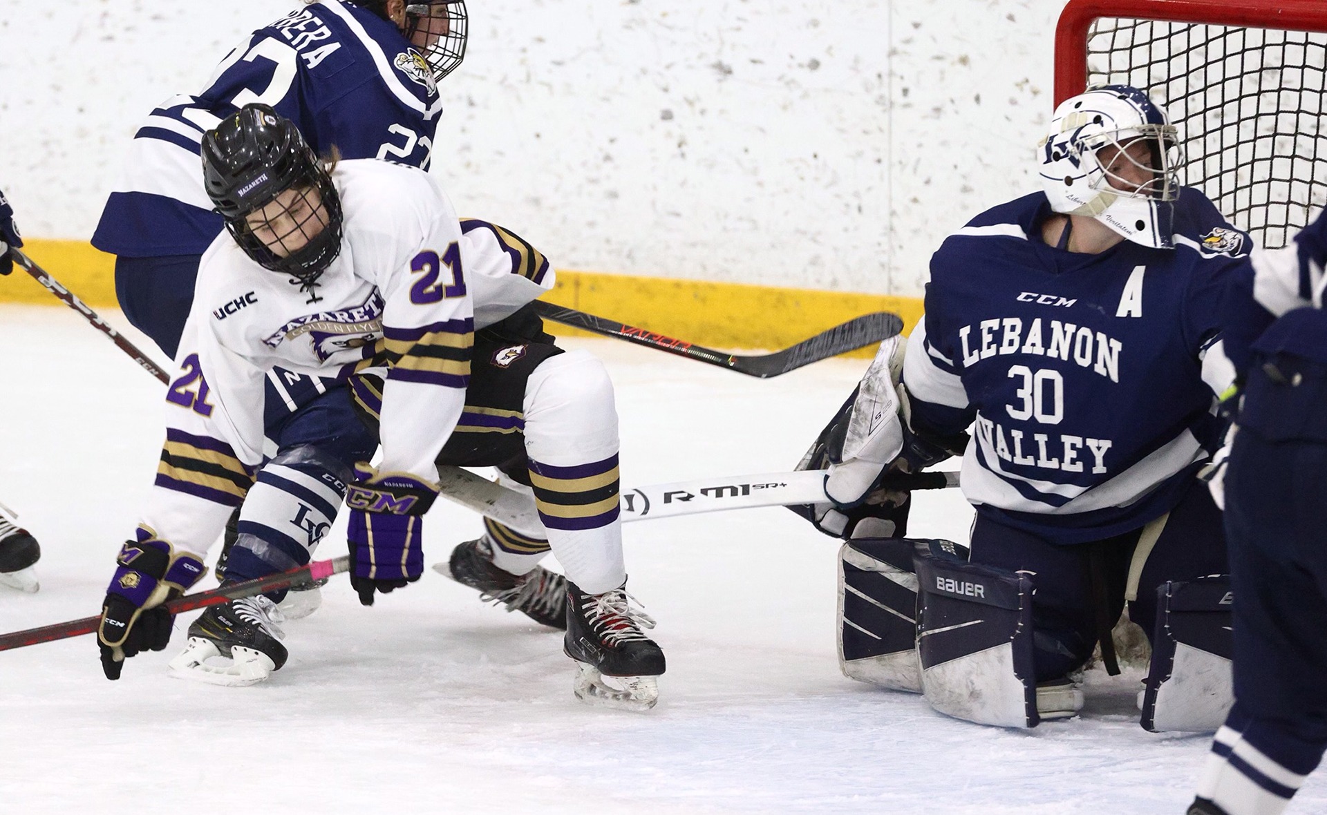 Miller-Johnson Scores Twice and Women’s Hockey Wins Again - Nazareth ...