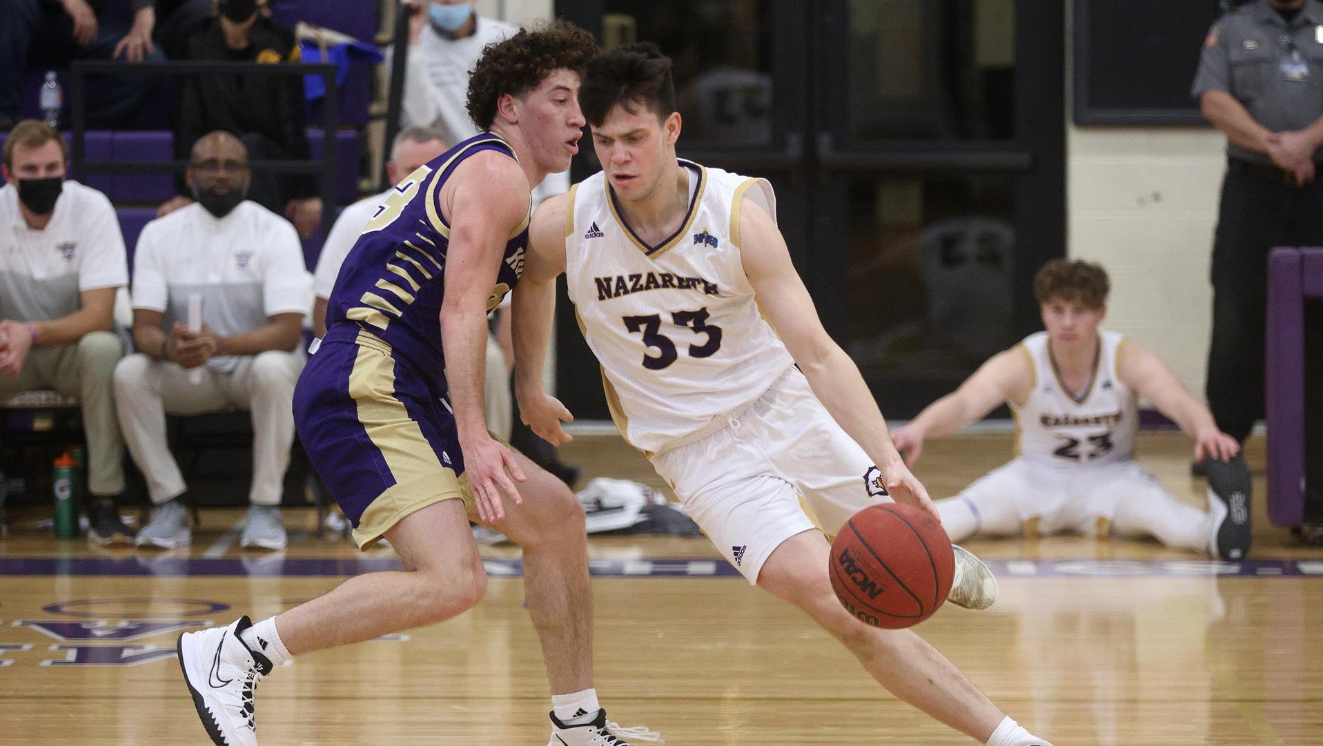 Logan Blankenberg - 2023-24 - Men's Basketball - Nazareth University ...