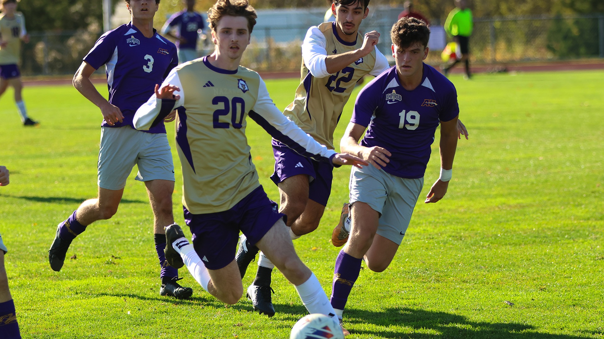 Men's Soccer Falls to Alfred in E8 Quarterfinals, 2-1 - Nazareth ...