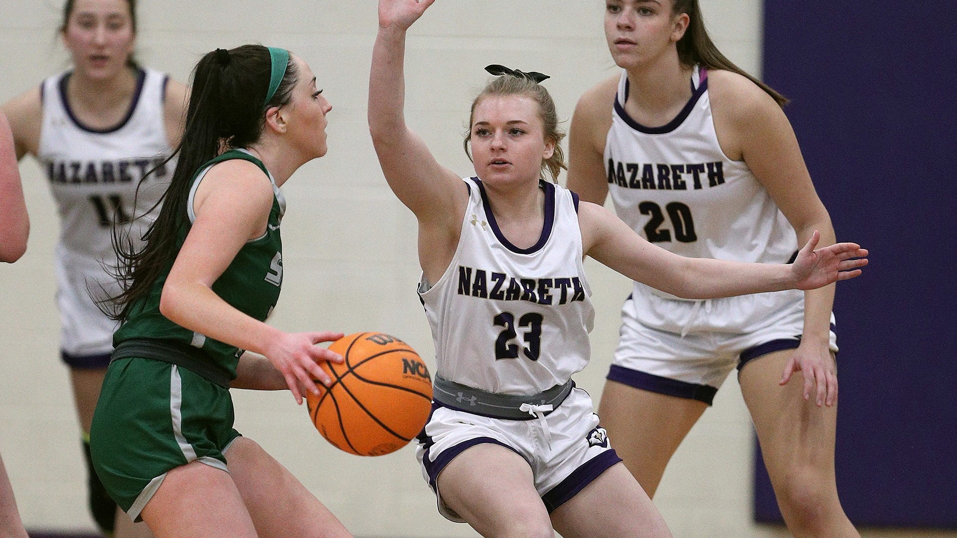 Women’s Basketball Handles Medaille to Cap Empire 8 Weekend - Nazareth ...