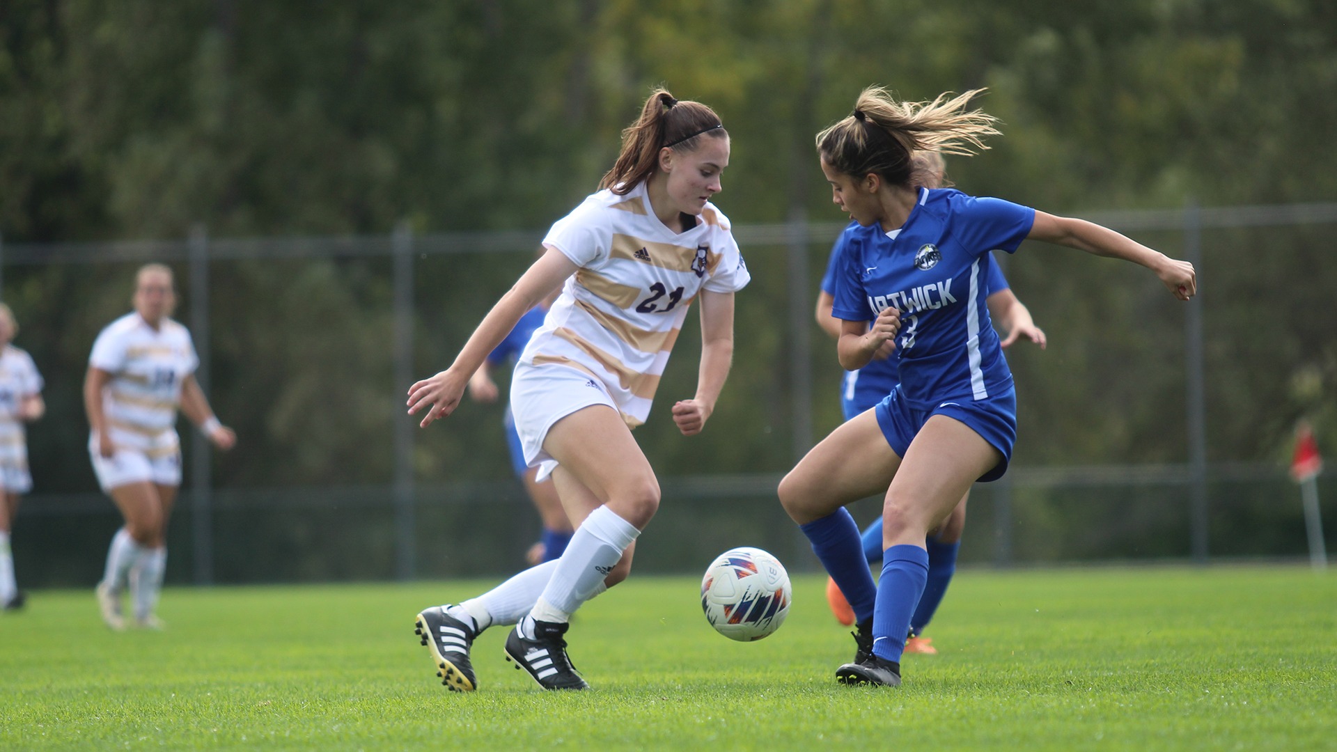Tatum Overton Scores for Nazareth in 1-1 tie with Hartwick - Nazareth ...