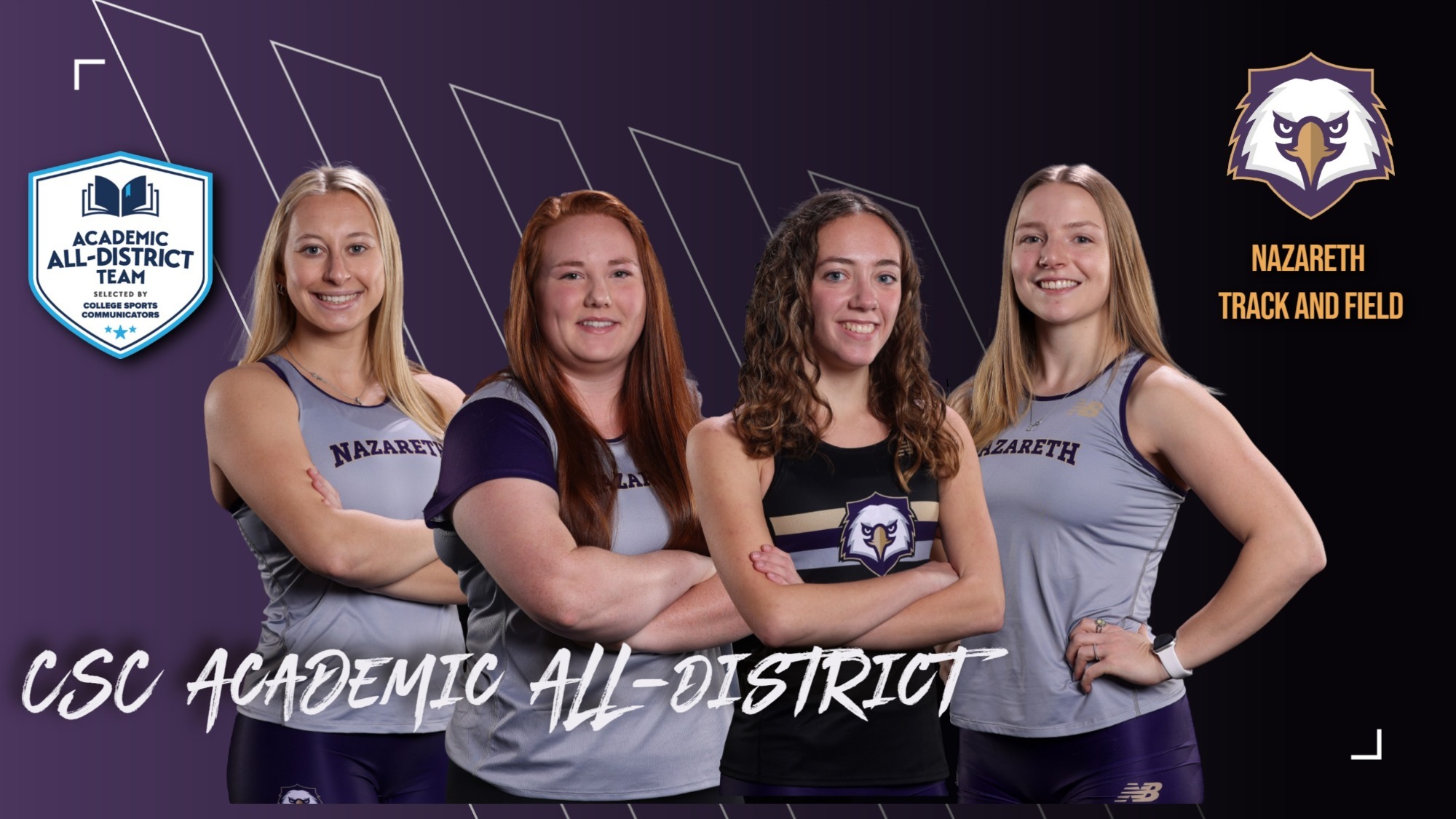 Nazareth second in E8 Track and Field - Nazareth University Athletics