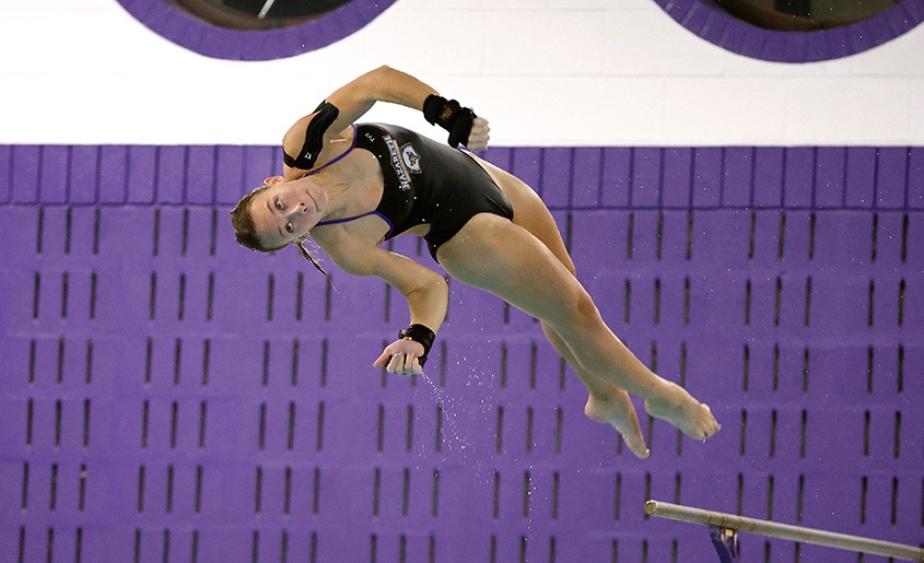 Elizabeth Tripp Wraps Up NCAAs on the 3-Meter Board - Nazareth ...