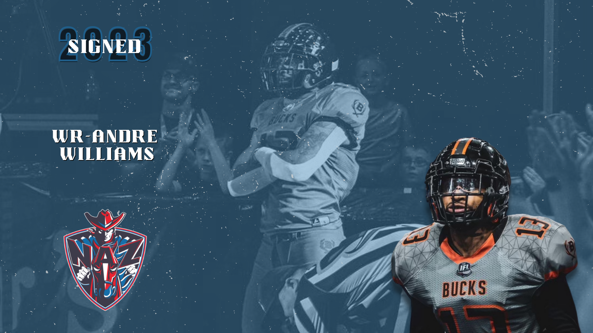 NORTHERN ARIZONA WRANGLERS SIGN WIDE RECEIVER ANDRE WILLIAMS - Northern ...