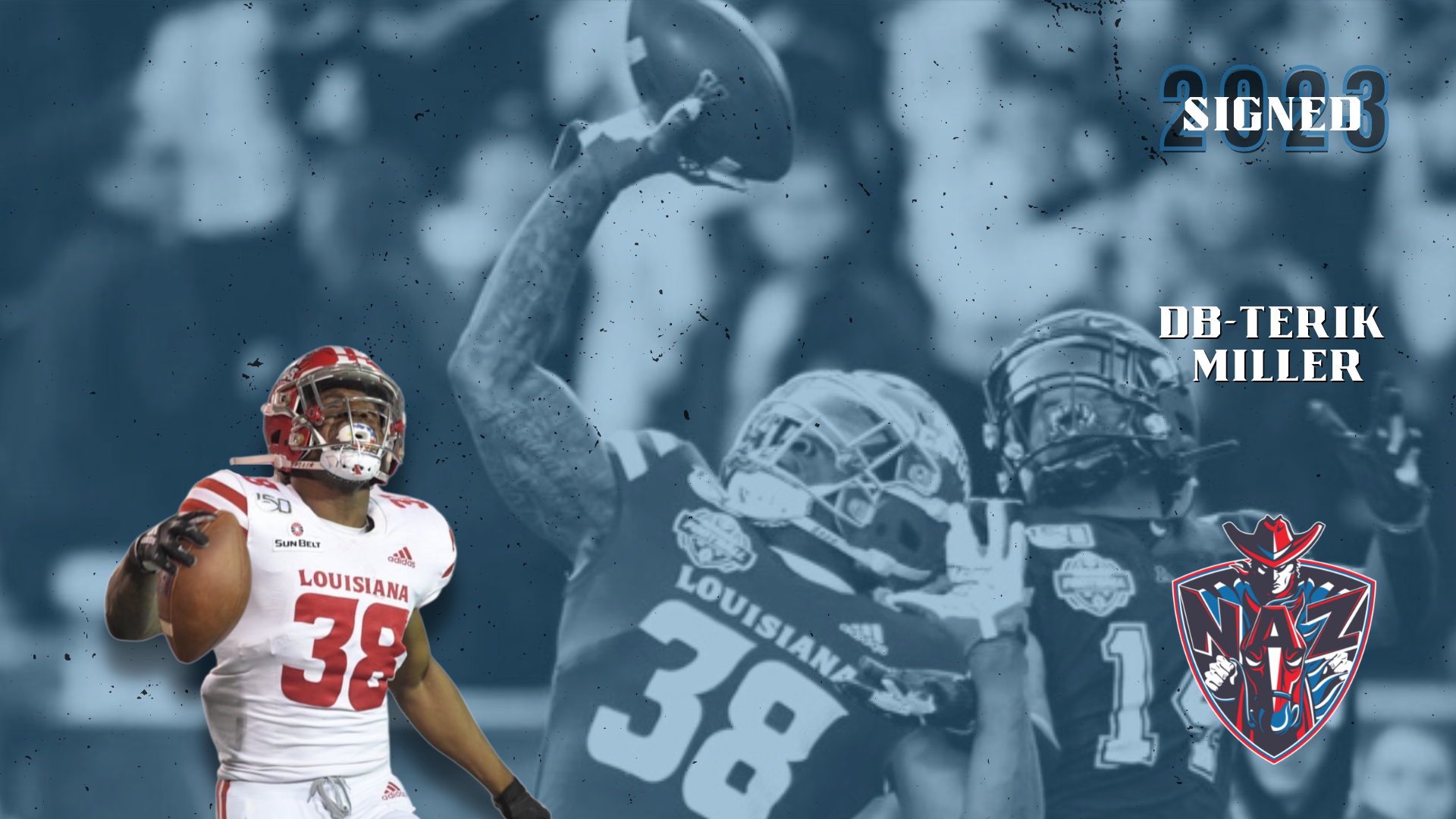 NORTHERN ARIZONA WRANGLERS SIGN DEFENSIVE BACK TERIK MILLER - Northern ...