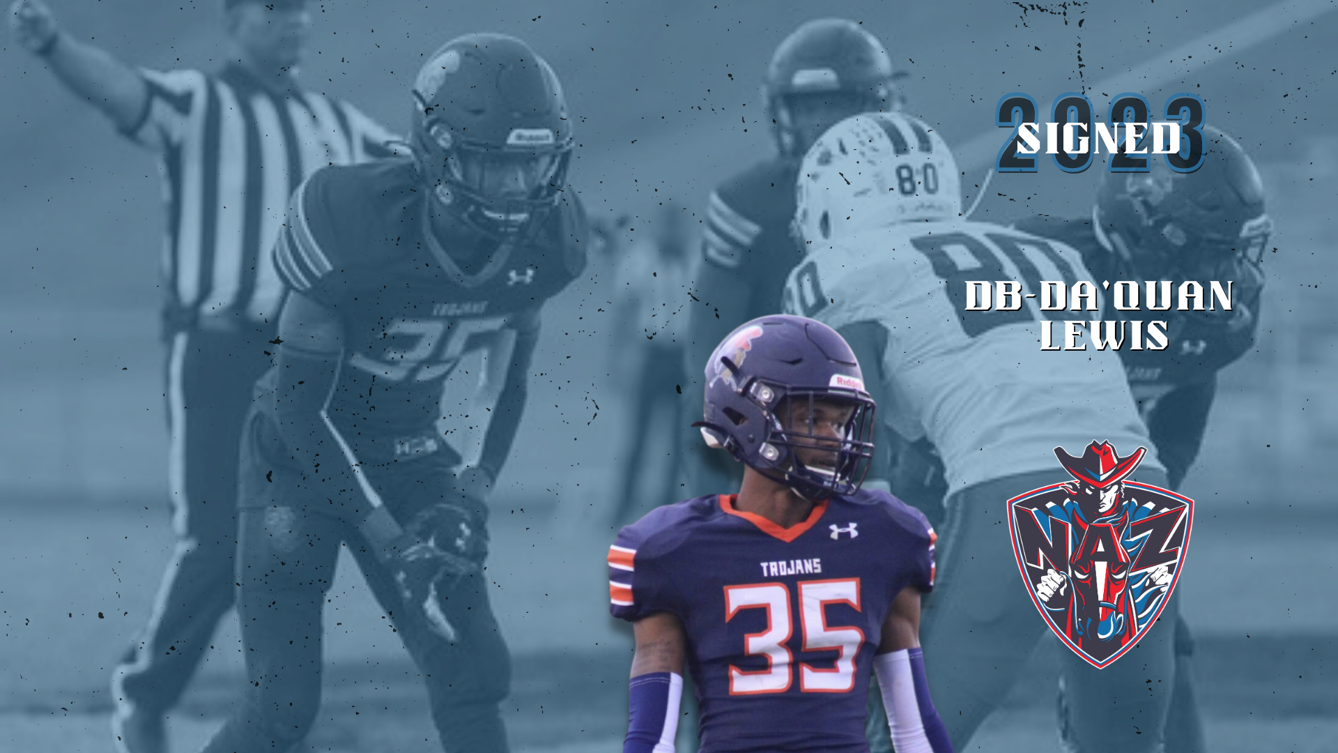 NORTHERN ARIZONA WRANGLERS SIGN DEFENSIVE BACK DA’QUAN LEWIS - Northern ...