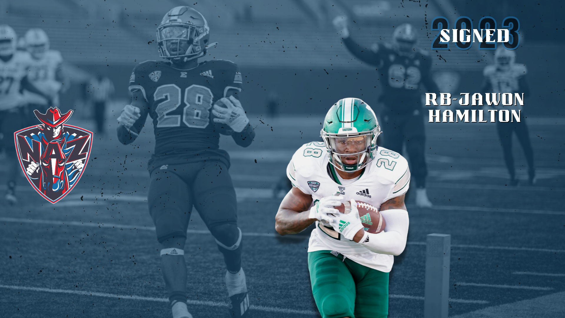 NORTHERN ARIZONA WRANGLERS SIGN RUNNING BACK JAWON HAMILTON - Northern ...