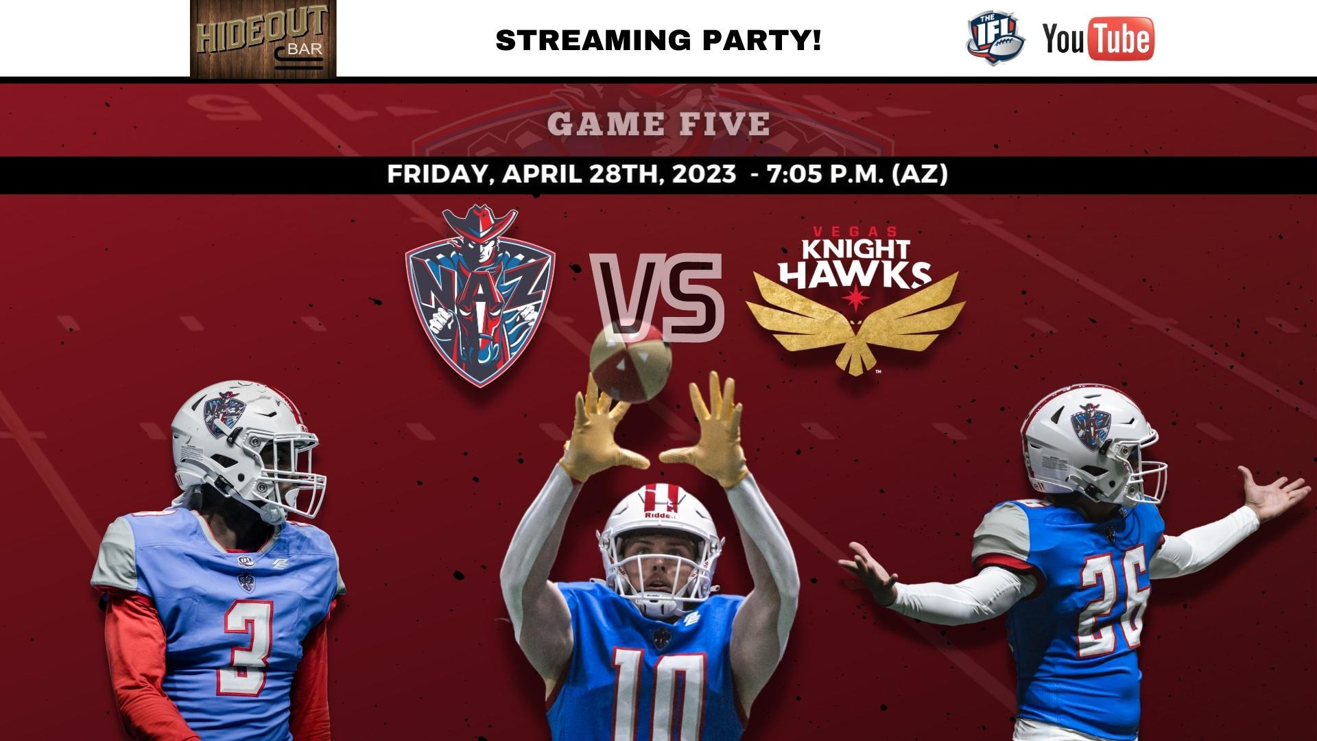 NORTHERN ARIZONA WRANGLERS AT VEGAS KNIGHT HAWKS GAME PREVIEW (4.28.23 ...