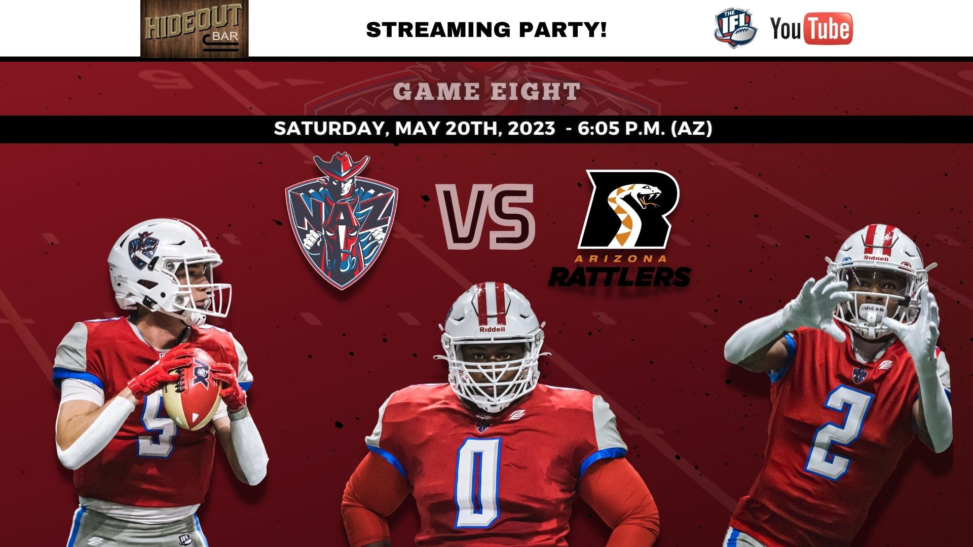 NORTHERN ARIZONA WRANGLERS AT ARIZONA RATTLERS GAME PREVIEW (5.20.23 ...