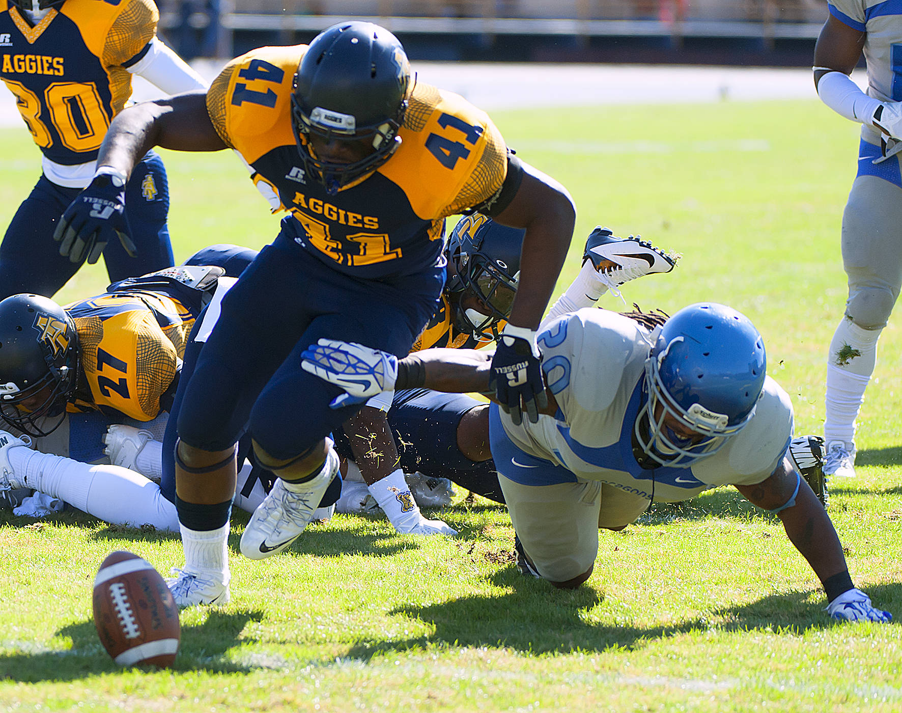A&T Wins Homecoming In A Rout - North Carolina A&T
