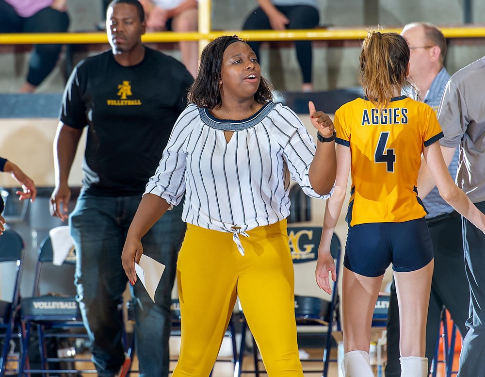Aggies Volleyball Assistant Named An Up-and-Coming Coach - North ...