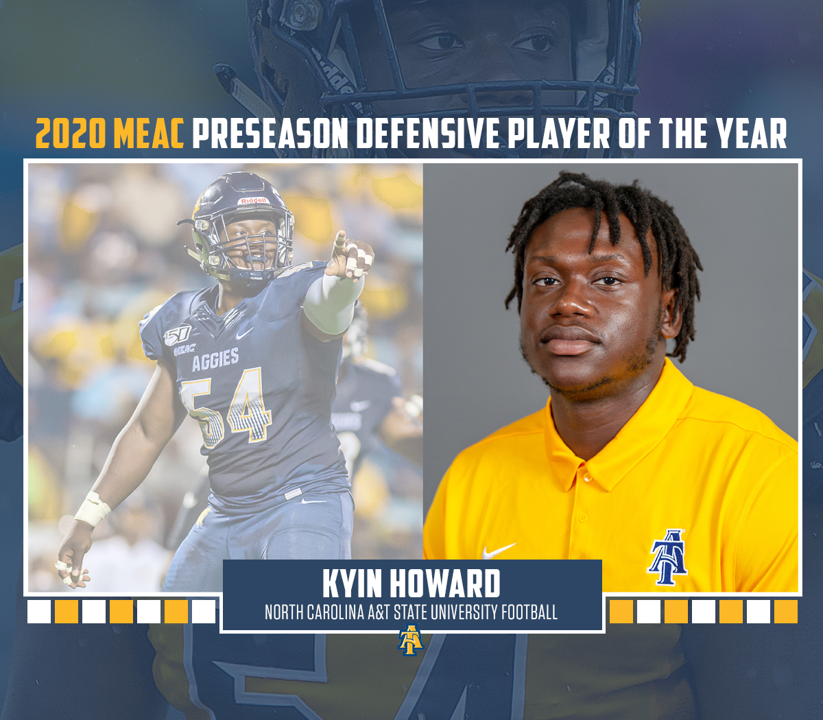 Martin, Howard earn top MEAC preseason honors - North Carolina A&T