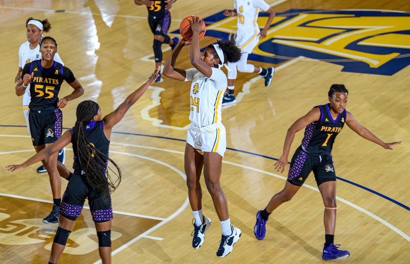 Women's Basketball Finally Gets to Compete Again - North Carolina A&T