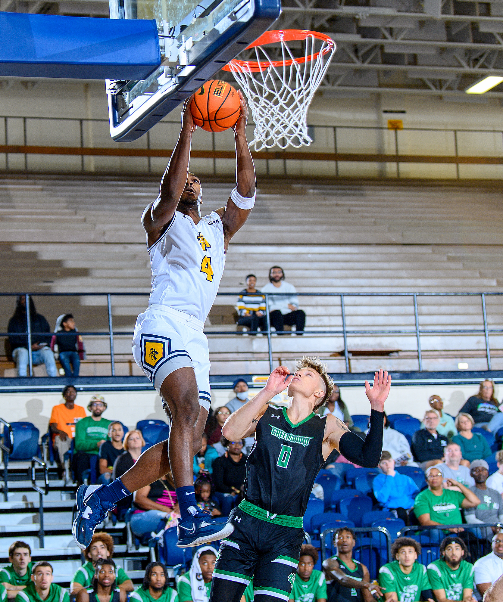 A&T Wins Big Over Greensboro College - North Carolina A&T