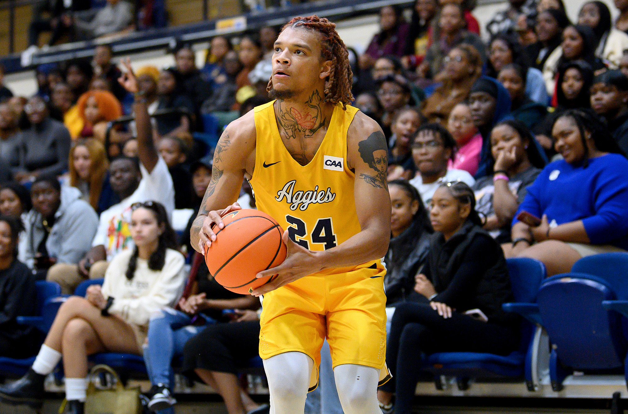 UTEP Holds Off A&T With Two Big Threes - North Carolina A&T