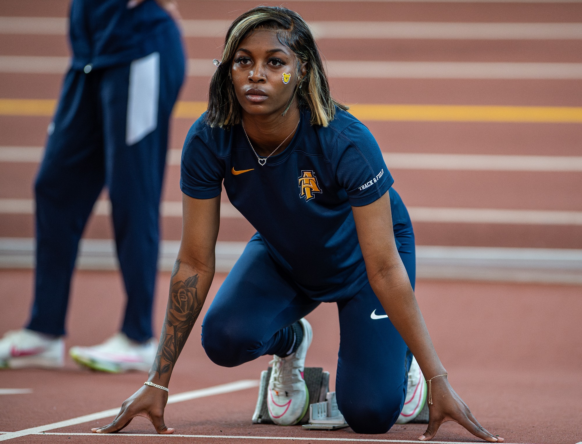 Men's Indoor Track and Field Finishes Second at CAA Indoor - North Carolina A&T
