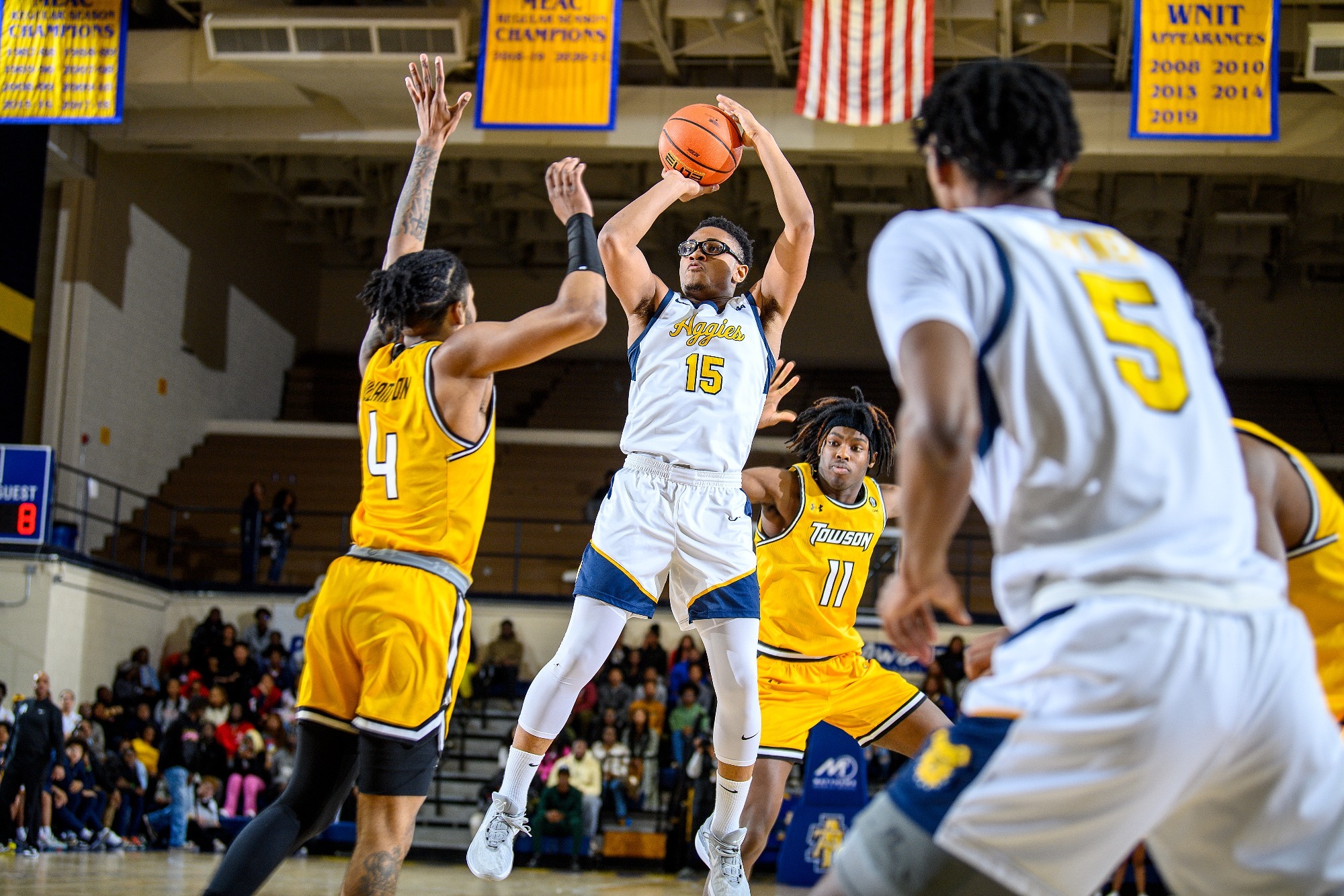 Tigers Rebound Their Way to Win Over A&T - North Carolina A&T